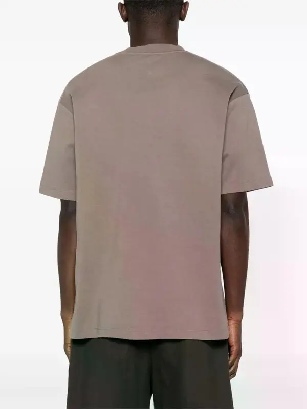 Drole De Monsieur Graphic-print T-shirt - Grey