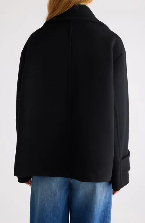 Chloé Oversized Double-breasted Wool-blend Coat