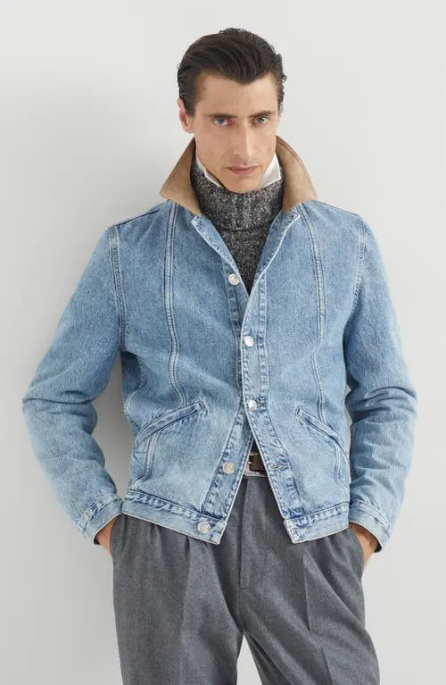 Brunello Cucinelli Cotton Denim Jacket
