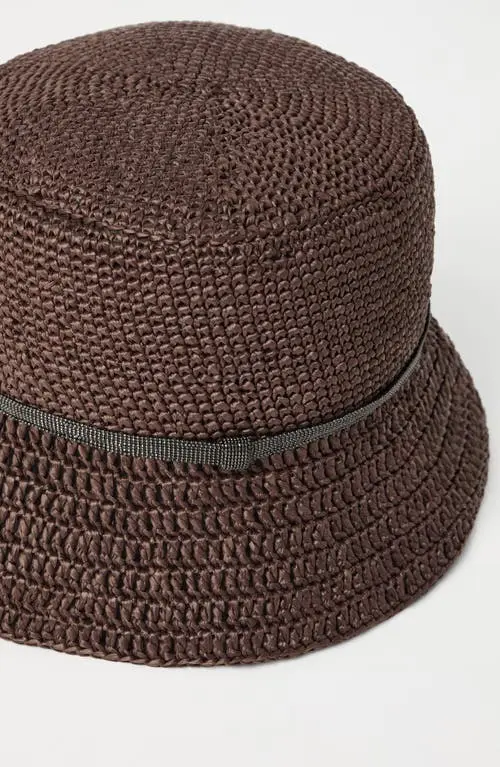 Brunello Cucinelli Bucket Hat With Monili