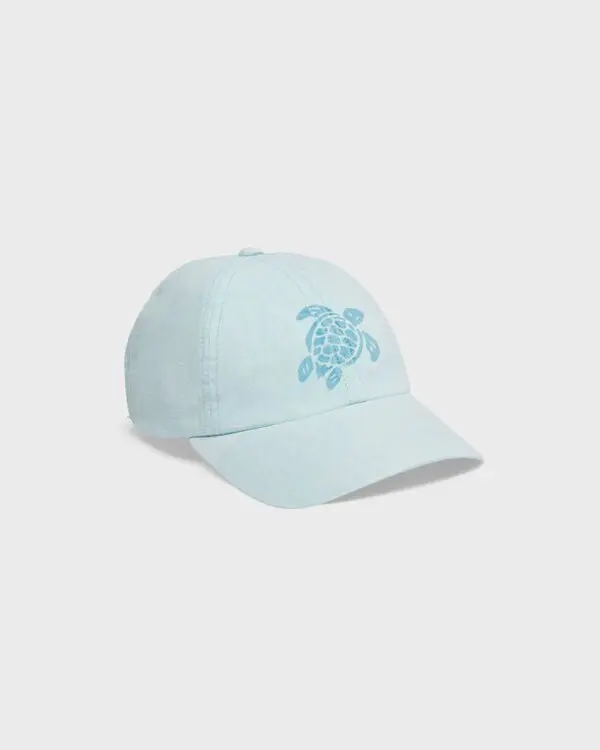Vilebrequin Linen Baseball Cap - Blue