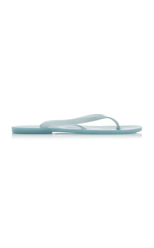 Christopher Esber Jo Pvc Flip Flop Sandals - Blue