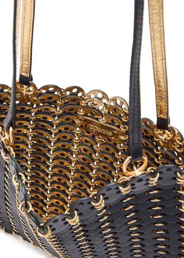 Rabanne 1969 Reversible Leather Shoulder Bag