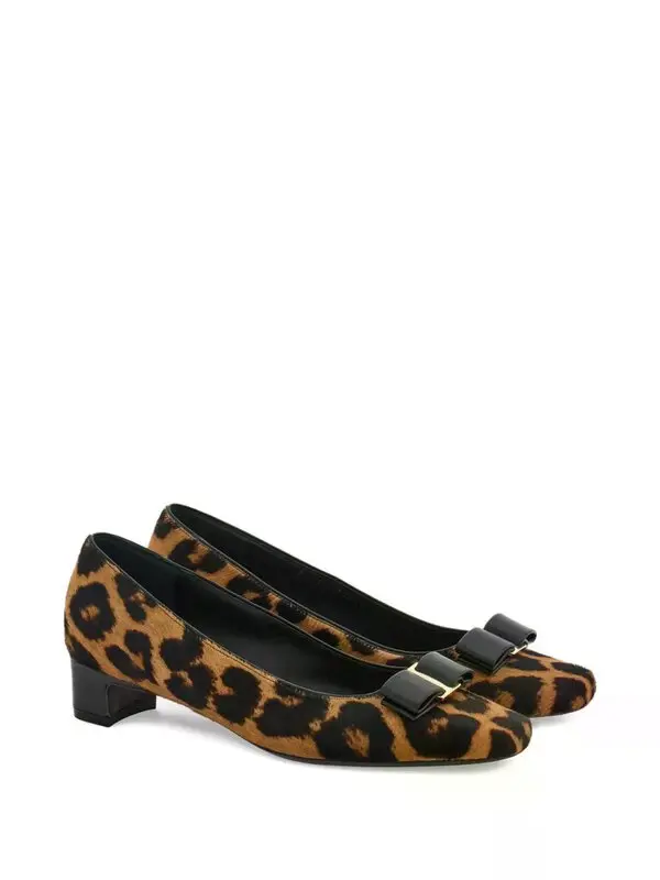 FERRAGAMO Iconic Bow Pumps
