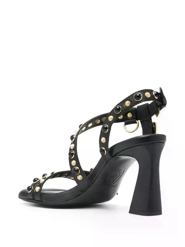 Ash 95mm Lennox Leather Sandals
