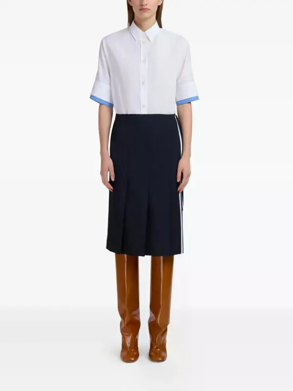 Marni Pleated Midi Skirt