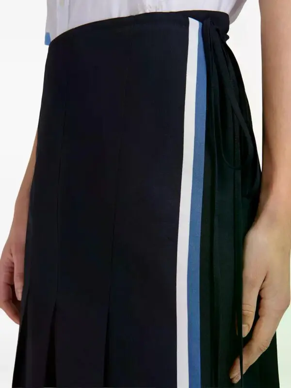 Marni Pleated Midi Skirt