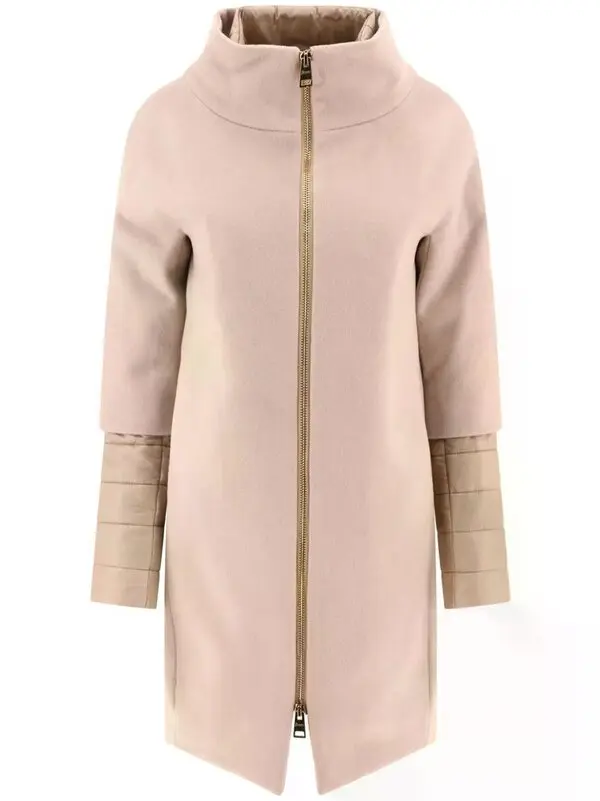 Herno Virgin Wool Zip-up Coat