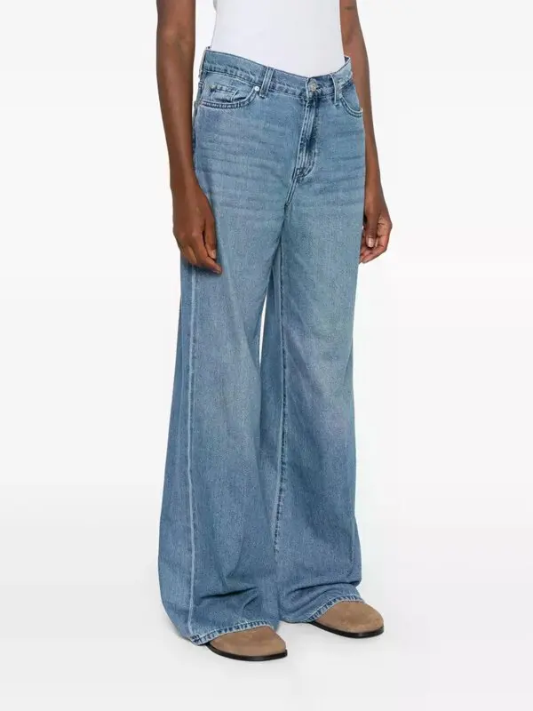 7 For All Mankind Lotta Hilo Jeans - Blue
