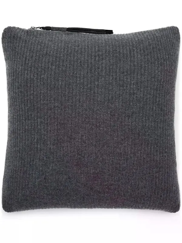 Brunello Cucinelli Cashmere Pillow - Grey