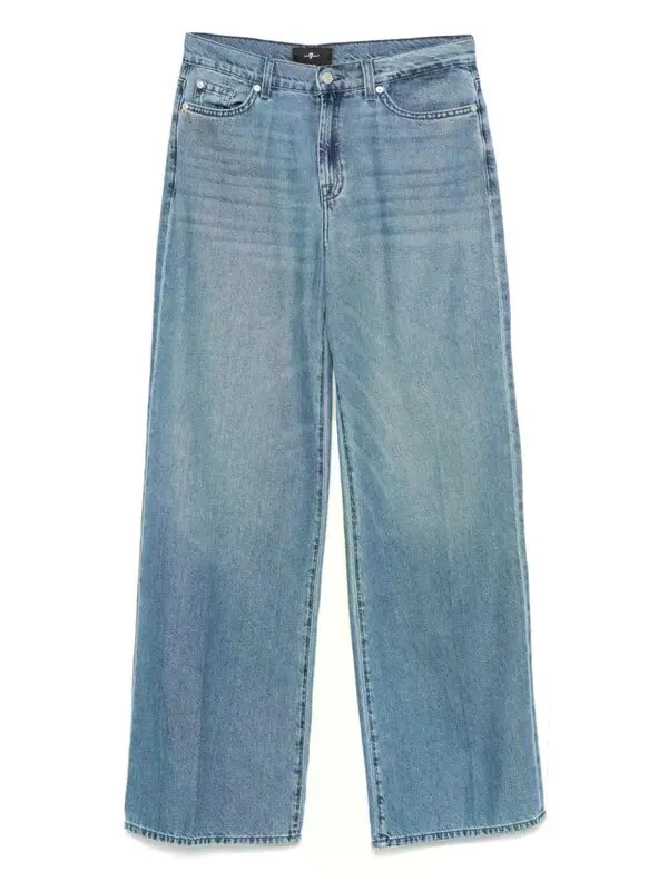7 For All Mankind Lotta Hilo Jeans - Blue
