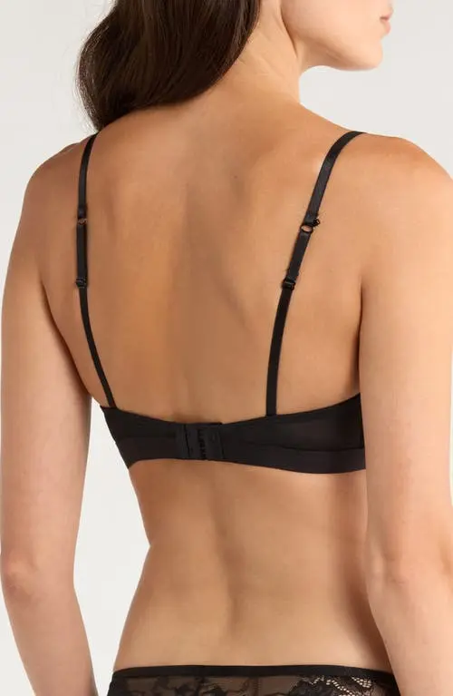 Hunkemoller Stormi High Apex Lace Trim Bralette