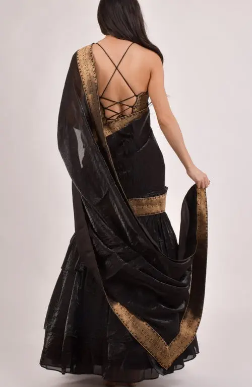 RAAS Leila Pre-stitched Ruffle Lehenga Saree
