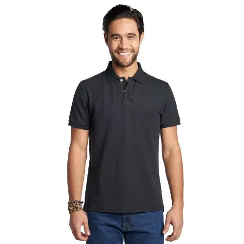 PETER MANNING NYC James Polo Shirt - Black