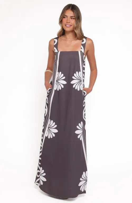 PETAL & PUP Valeria Print Maxi Dress