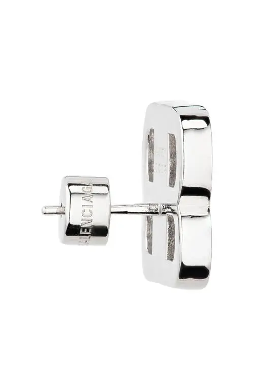 Balenciaga Bb 2.0 Crystal Stud Earrings