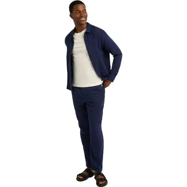 Onia Cotton Gauze Pull-on Pant - Deep Navy