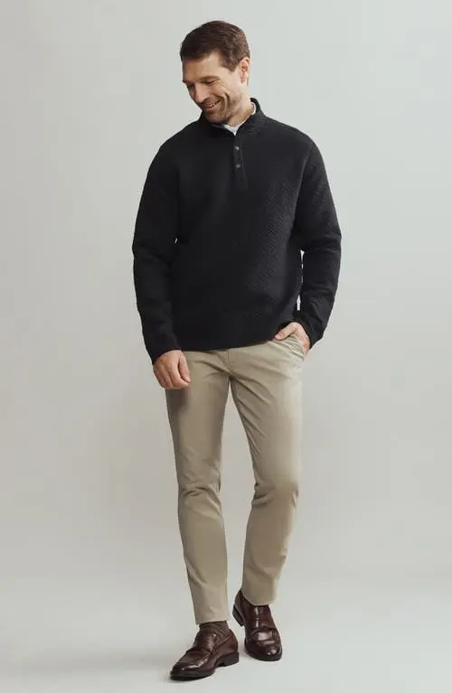 RHONE Weekend Quilted Pullover