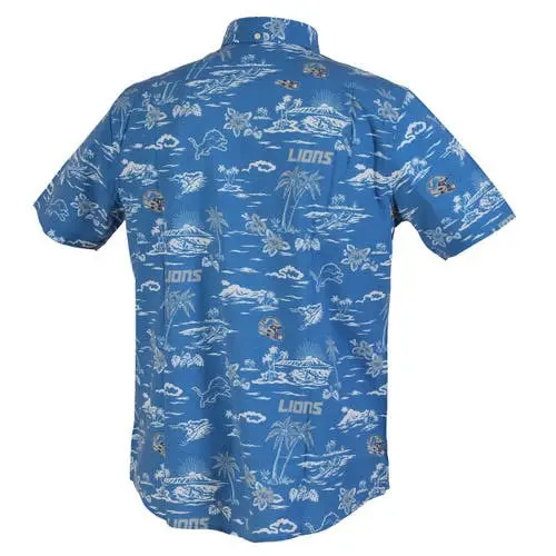 Reyn Spooner Detroit Lions Kekai Performance Button-down Shirt