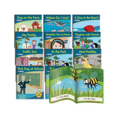 JUNIOR LEARNING Readers Fiction Learning Set - Multicolored
