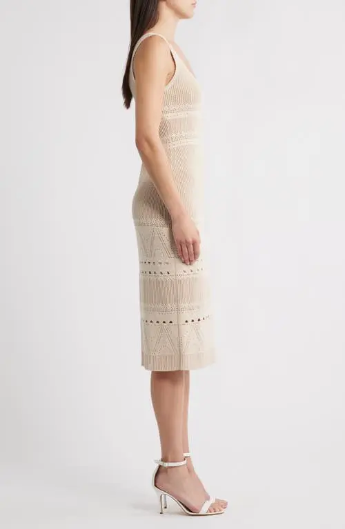 Kobi Halperin Emerson Open Stitch Sleeveless Dress