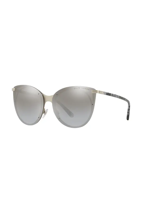 Ralph Lauren Butterfly Rimless Sunglasses - Metallic
