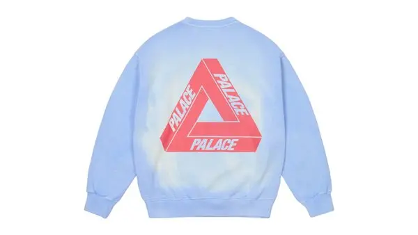 PALACE Reacto Triferg Crew - Blue