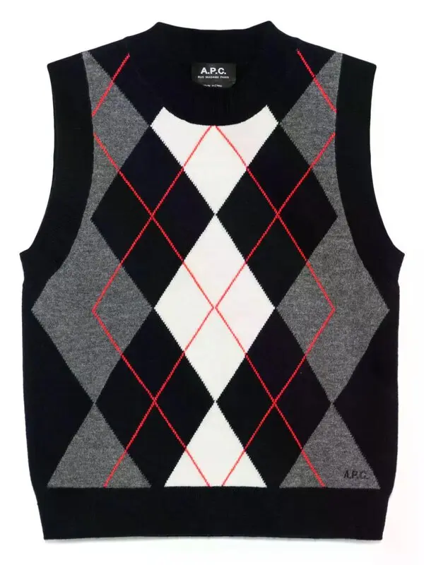 A.p.c. Pia Vest - Blue