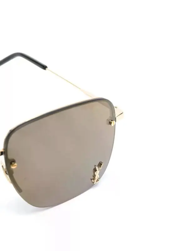 Saint Laurent Monogram Sl312m Frameless Sunglasses