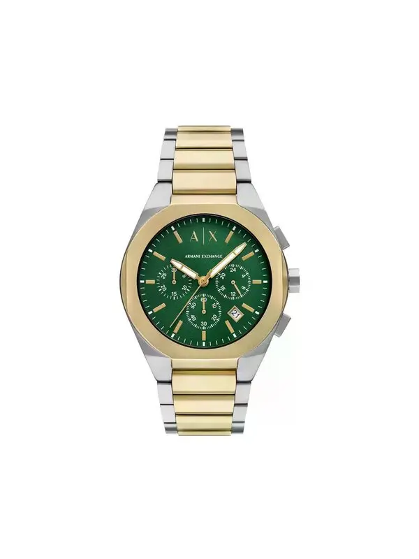 Armani Exchange 42mm Chronograph Watch - Green