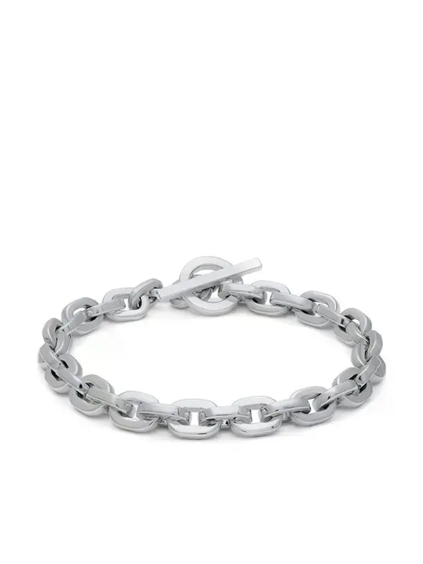 MAOR Cuadro Anchor-chain Bracelet - Silver
