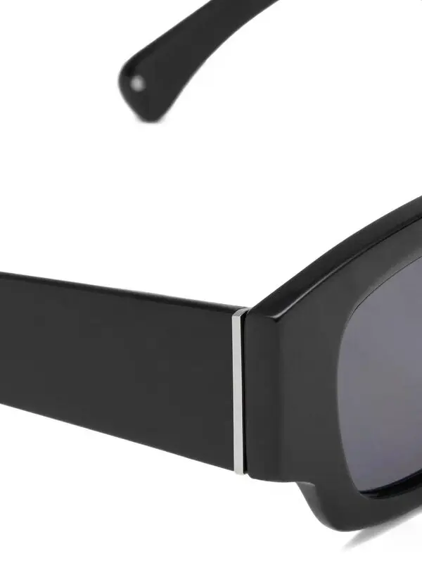 AMI Paris Square Frame Sunglasses - Black
