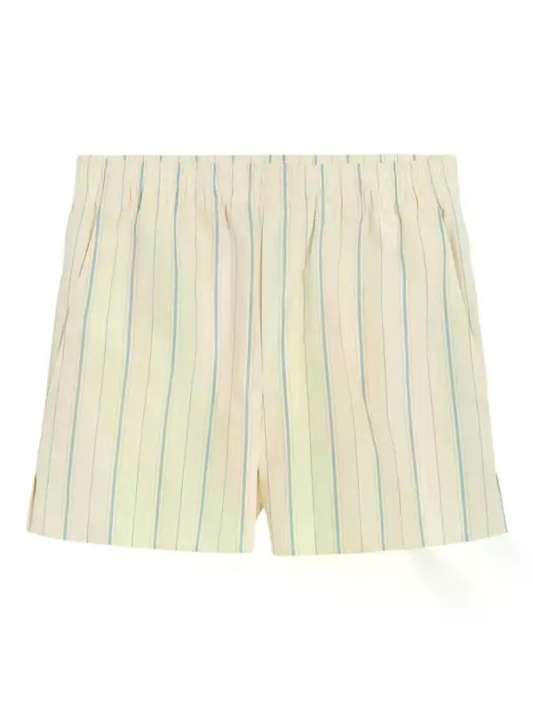 Ami Striped Shorts - Neutrals