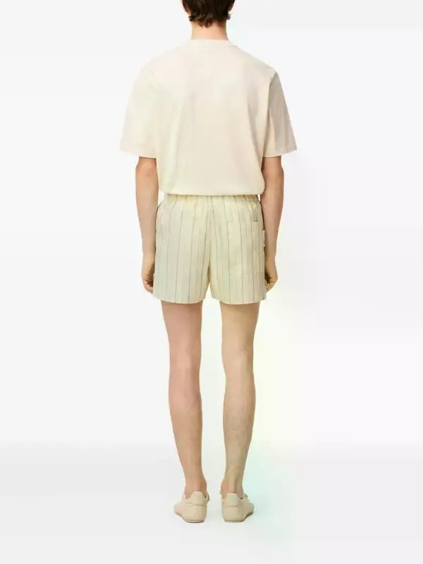 Ami Striped Shorts - Neutrals