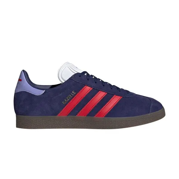 Adidas Arsenal Fc X Gazelle Originals Sneakers Blue Editorialist