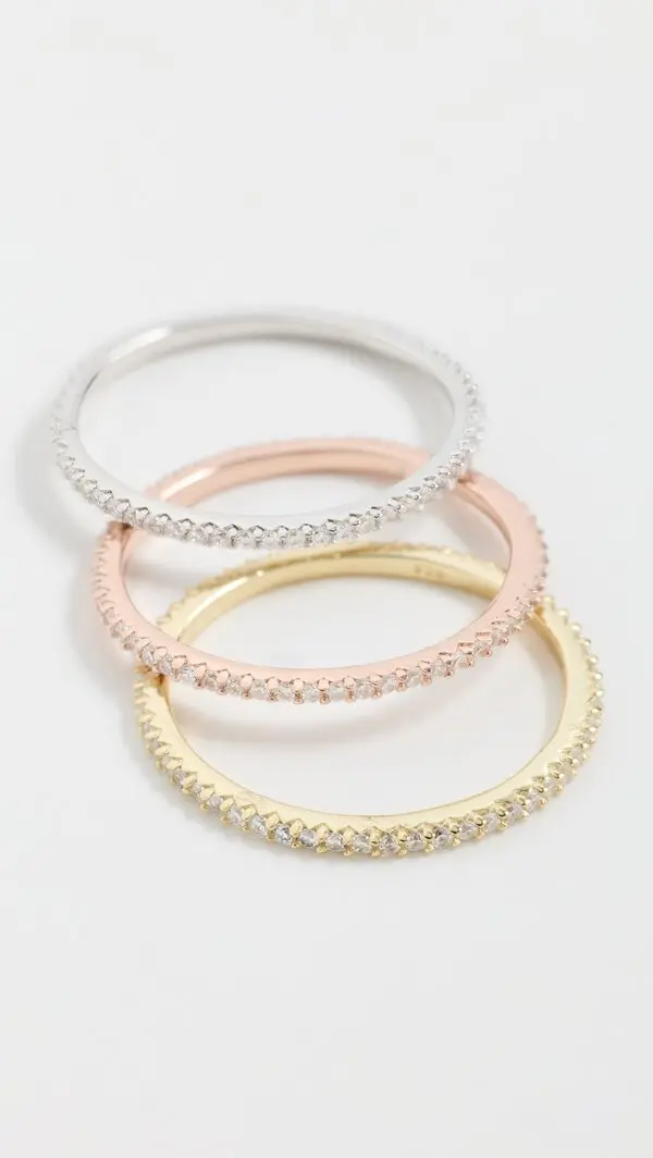 Shashi Trinity Ring Set