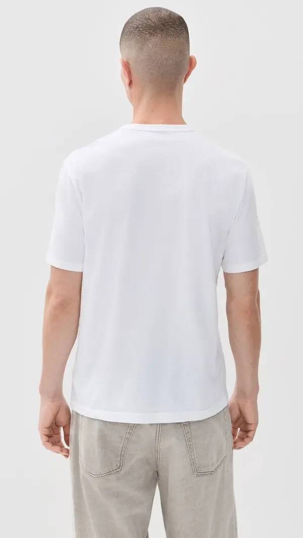 Officine Générale Crew Neck Tee - Optical White