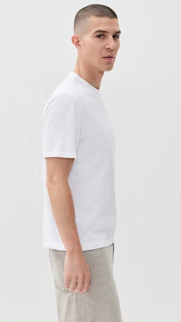 Officine Générale Crew Neck Tee - Optical White