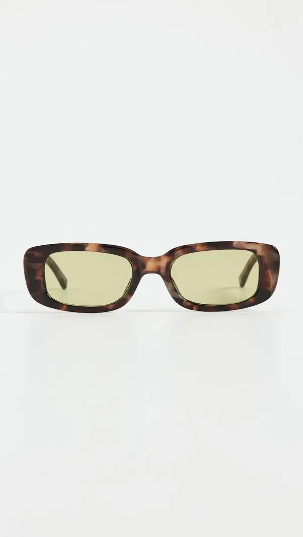 AIRE Ceres Rectangular Sunglasses - Dark Tort