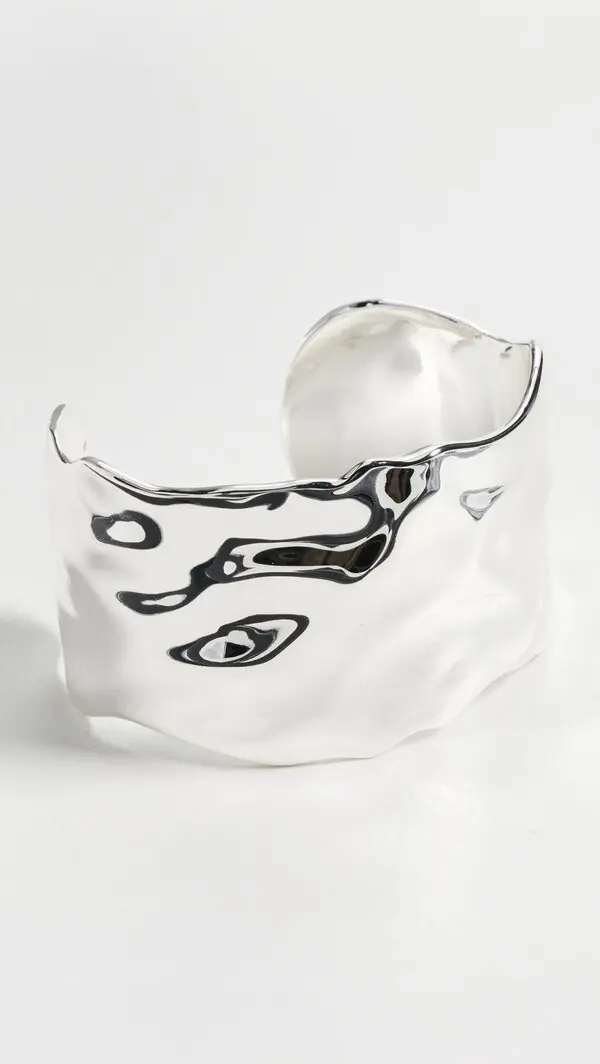 Ettika Sculpted Cuff - Silver