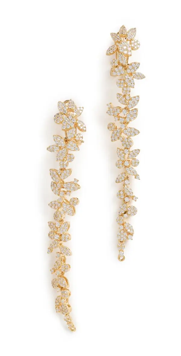 Shashi Sierra Drop Earrings - Gold