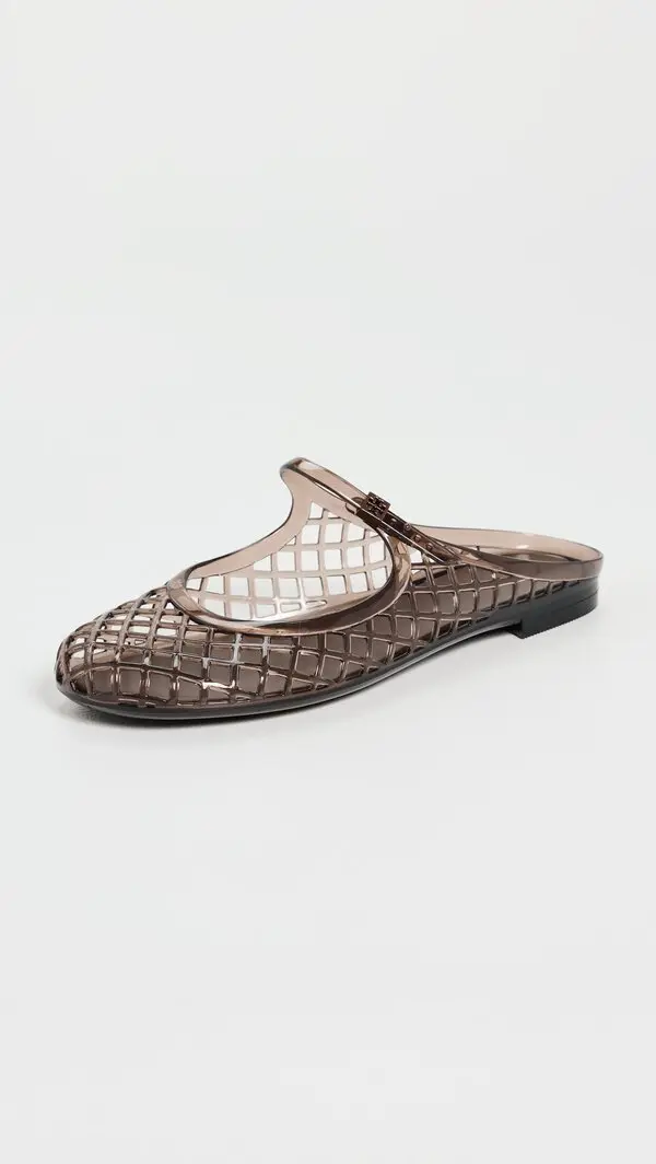 Tory Burch Mary Jane Jelly Flats - Cocoa