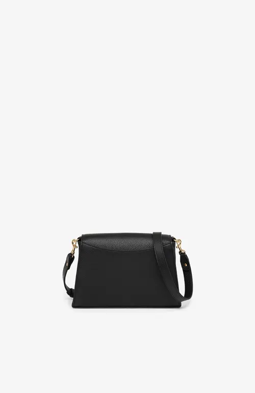 BY BANOO Leather After Work Bag - Black/gold