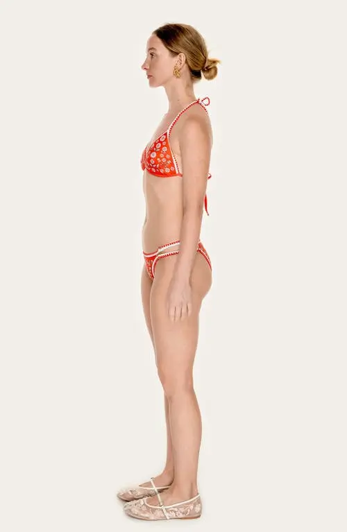 JESSIE ZHAO NEW YORK Garden Reversible Bikini Set