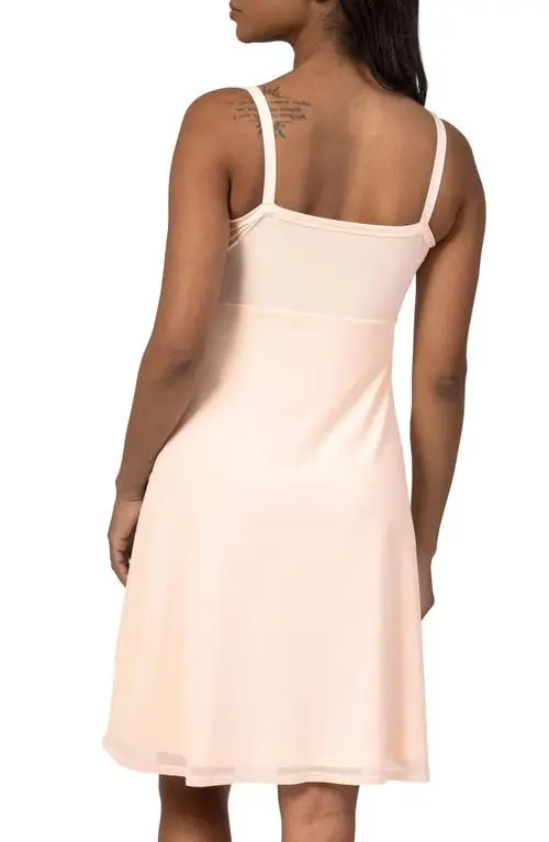 KINDRED BRAVELY Aurora Mesh Nursing Nightgown - Pink
