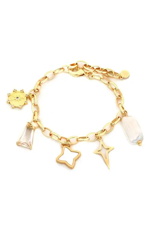 PANACEA Charm Bracelet - White