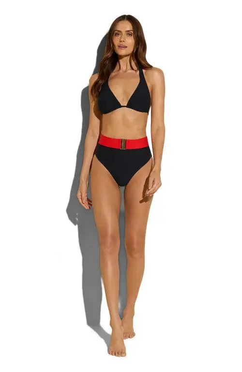 STYLEST Dreamsculpt High Waist Bikini Bottom - Caviar