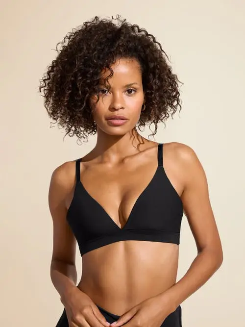 STYLEST Dreamlift Push-up Bikini Top - Caviar