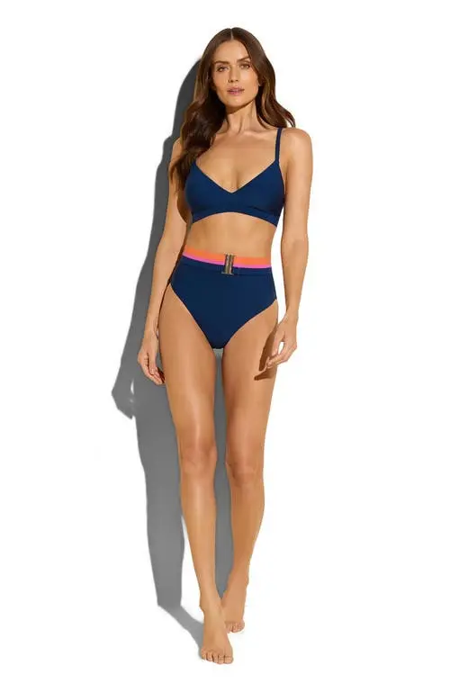 STYLEST Dreamlift Push-up Bikini Top - Navy