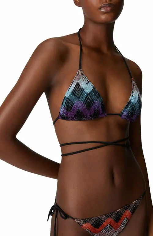 Missoni Bikini With Zig Zag Pattern